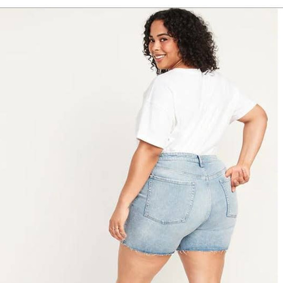 Old Navy | Shorts | 24 Highwaisted Buttonfly Og Straight Ripped Cutoff ...
